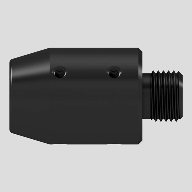 Adaptateur silencieux pour canon non fileté - 1/2 UNF ou 1/2 UNEF